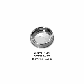 Mini Cuba Inox 10ml